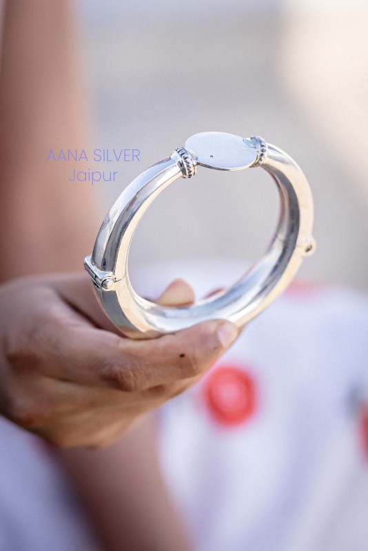 Aabharan Everyday Kada - Designer & Luxury Silver Jewellery