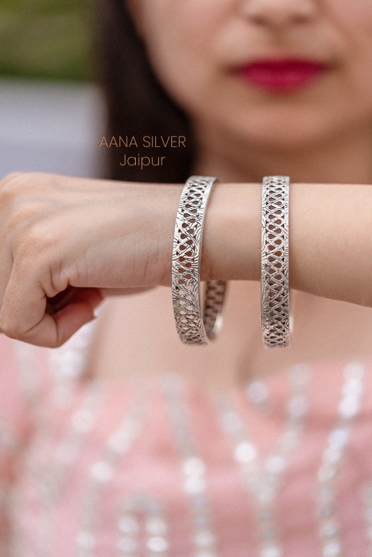 Saundarya Everyday Fine Bangles - Designer & Luxury Silver Jewellery